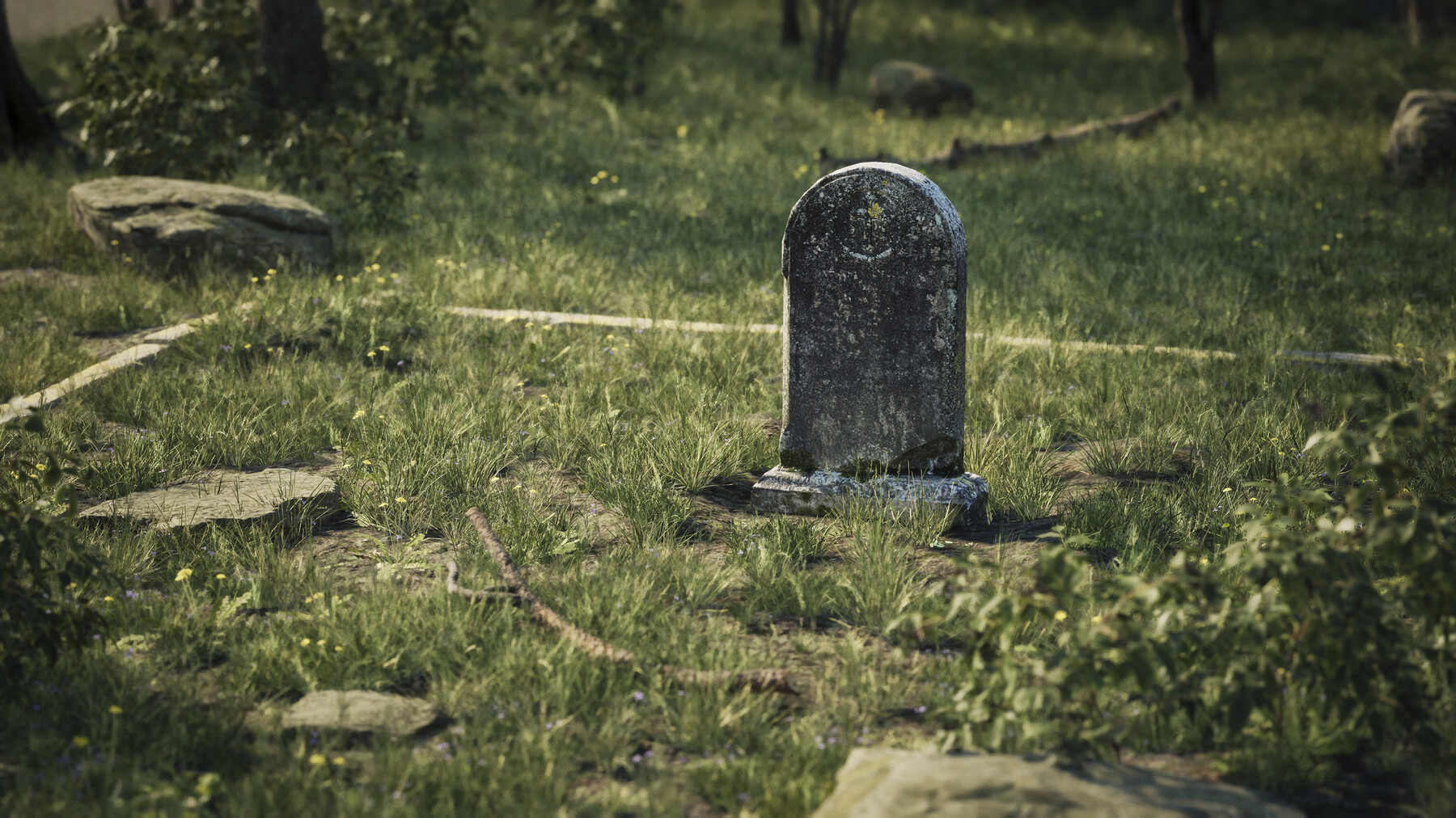 ArtStation - Cemetery Pack 01 - photogrammetry | Game Assets