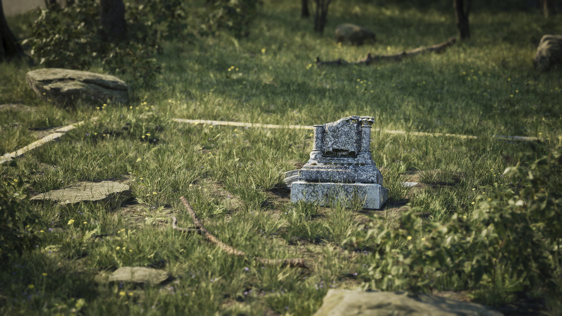 ArtStation - Cemetery Pack 01 - photogrammetry | Game Assets