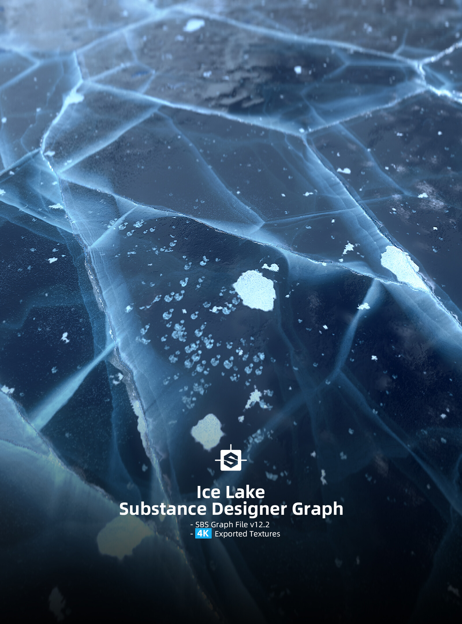 ArtStation - Ice Lake Material | Substance Designer Graph | Resources