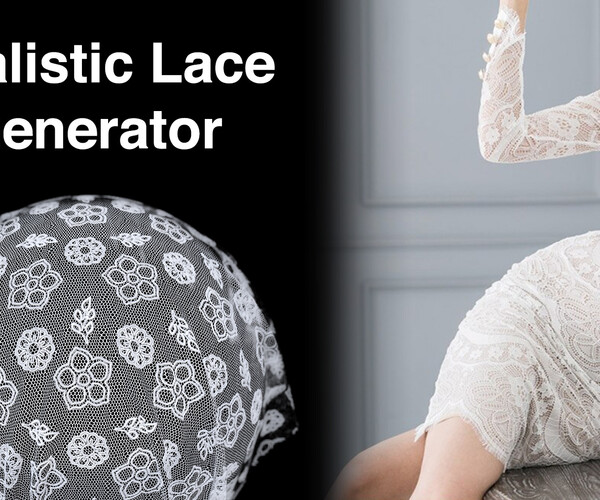ArtStation - Realistic Lace Texture Generator Bundle 4K (*.Sbsar, *.Sbs ...
