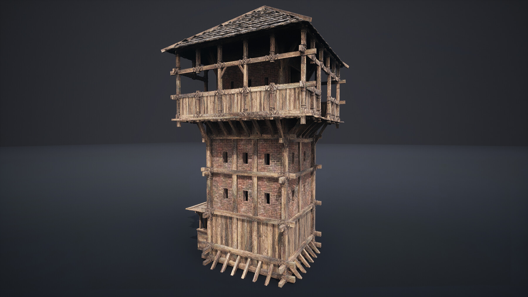 ArtStation - MEDIEVAL WATCHTOWER TOWER FORT FORTRESS CASTLE WALLS AAA ...