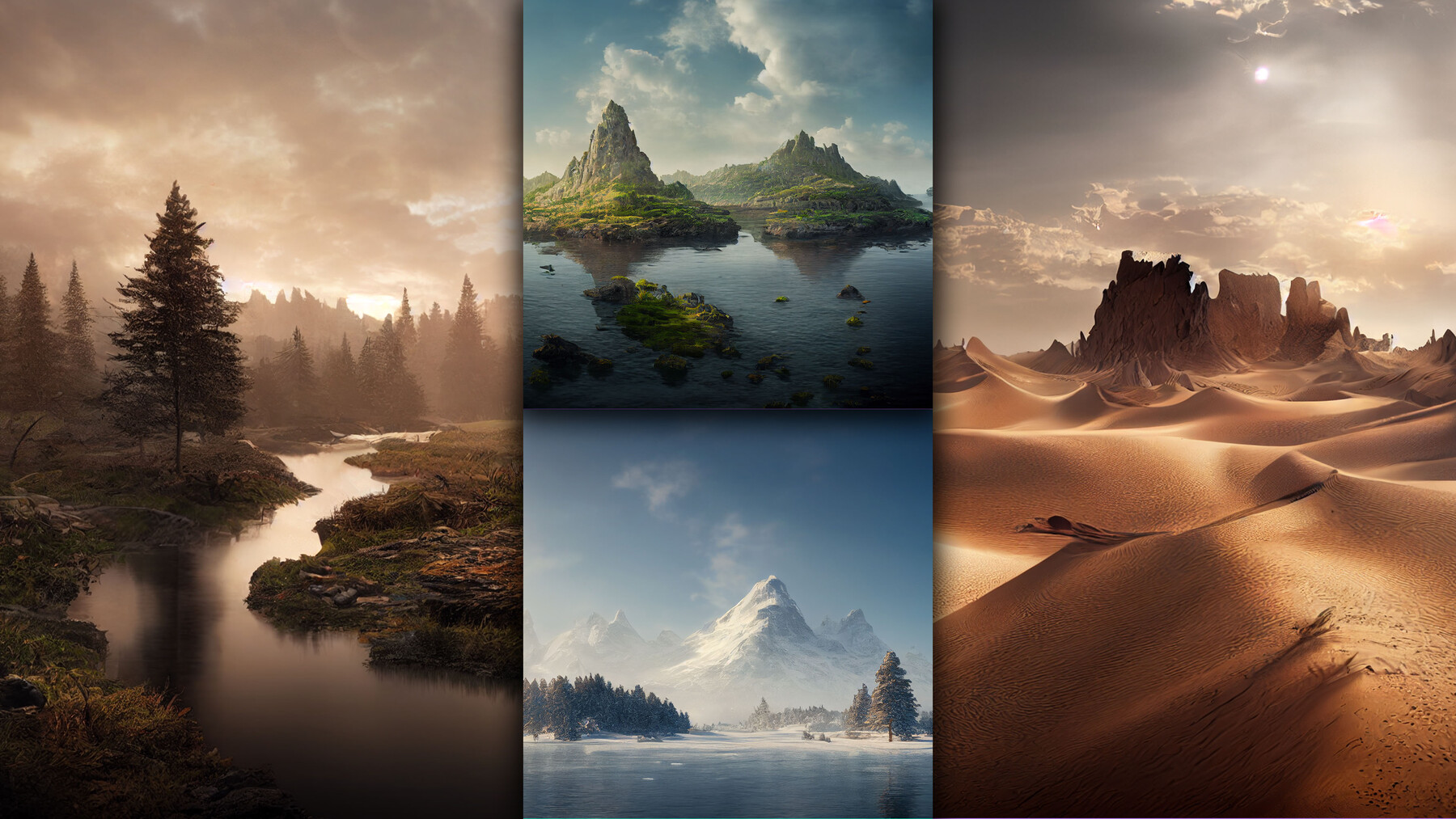 ArtStation - 100 Legendary Environment Illustration Pack - Vol 1 (More ...