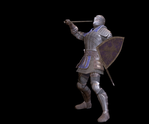 ArtStation - Knight | Game Assets
