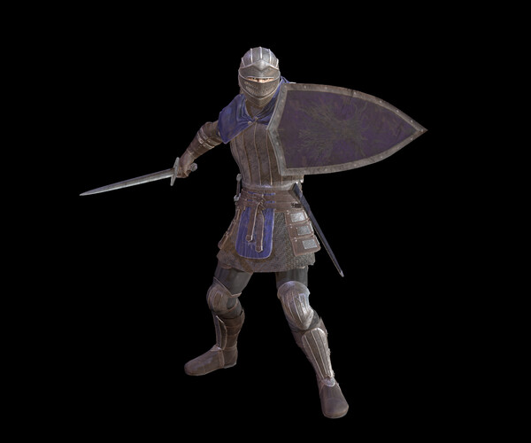 ArtStation - Knight | Game Assets