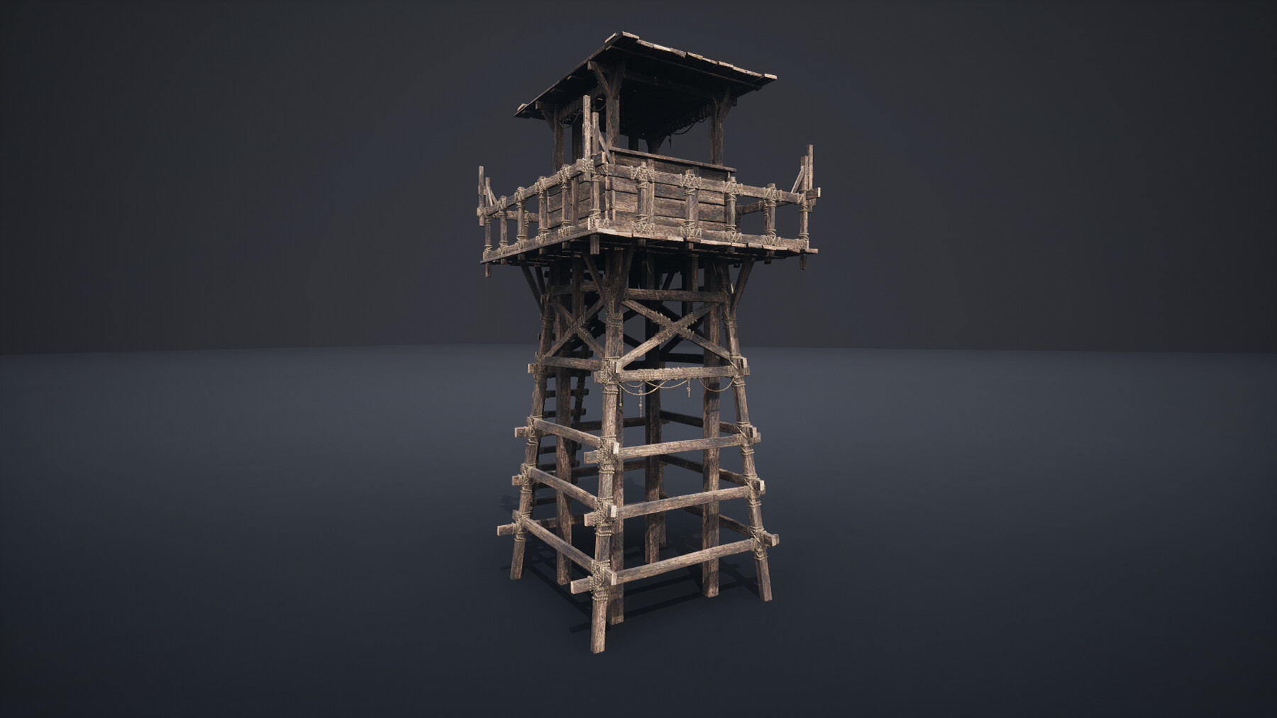 ArtStation - SCOUT WATCHTOWER TOWER FORT FORTRESS CASTLE WALLS AAA ...