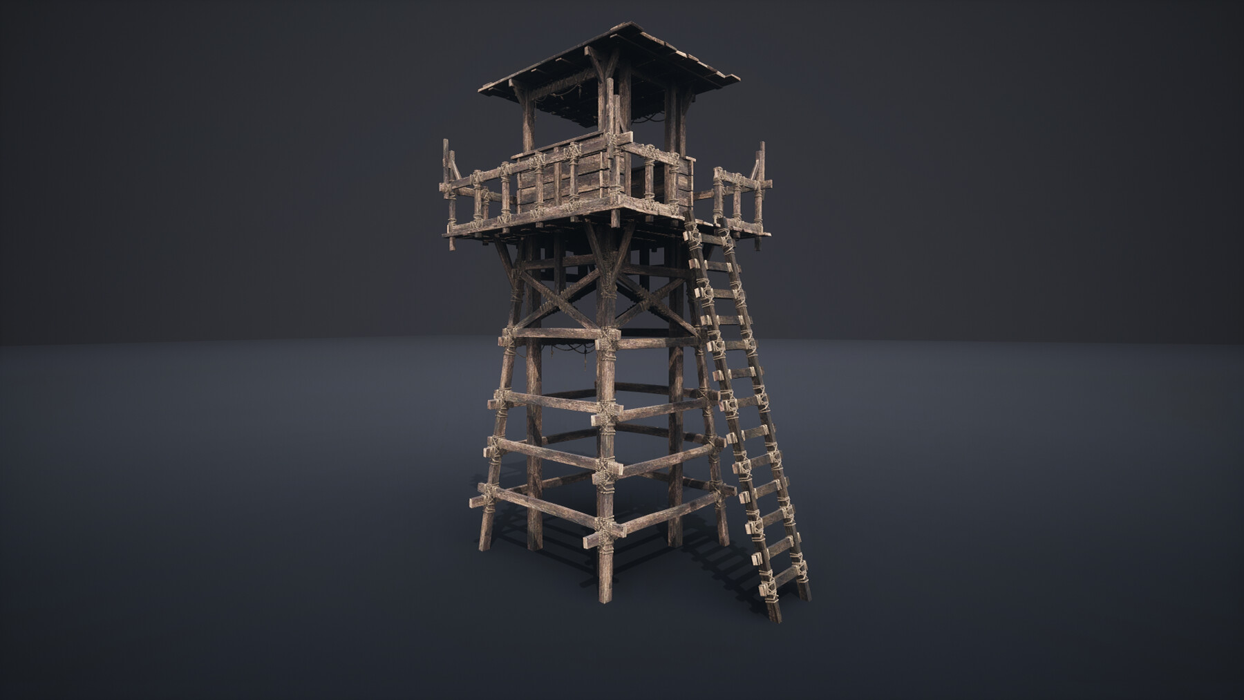 ArtStation - SCOUT WATCHTOWER TOWER FORT FORTRESS CASTLE WALLS AAA ...
