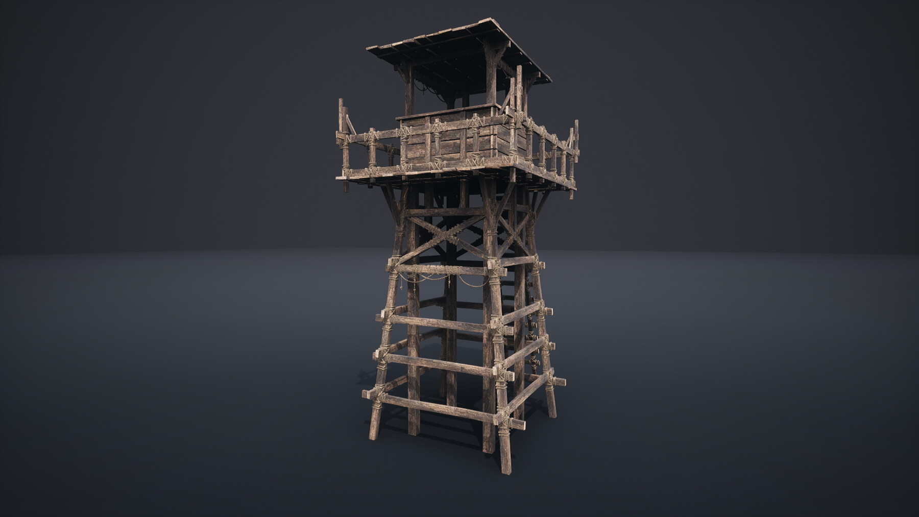 ArtStation - SCOUT WATCHTOWER TOWER FORT FORTRESS CASTLE WALLS AAA ...