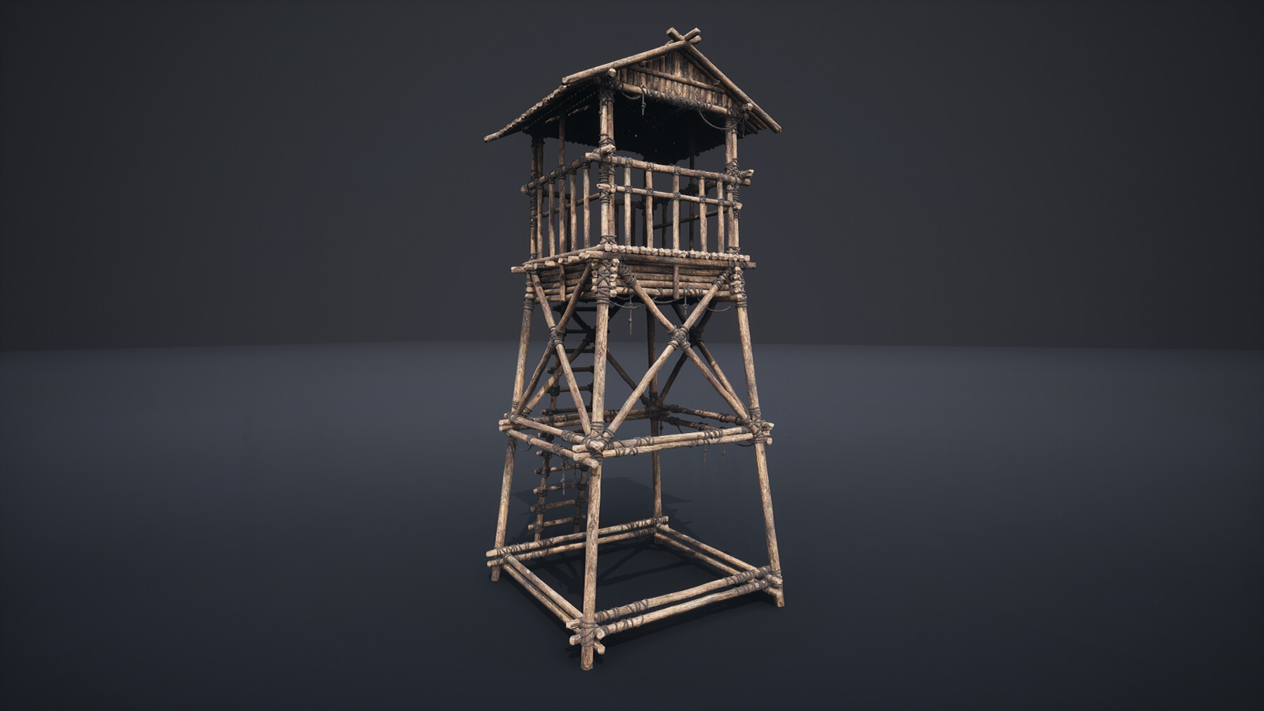 ArtStation - WATCHTOWER SCOUT TOWER FORT FORTRESS CASTLE WALLS AAA ...