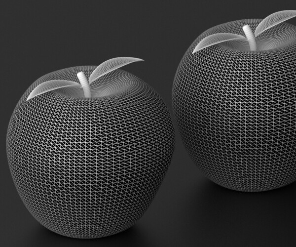 ArtStation - Cartoon Cute Apple Fruit 3d model | Resources