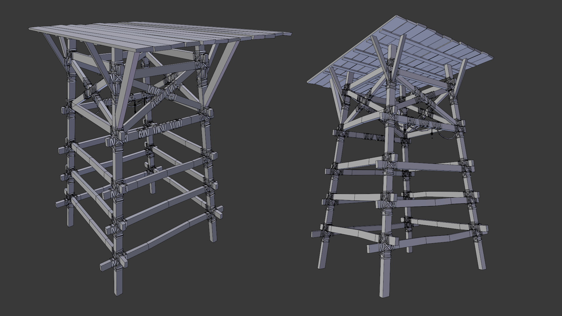 ArtStation - WATCHTOWER TOWER SCOUT FORT FORTRESS CASTLE WALLS NEXTGEN AAA | Game Assets