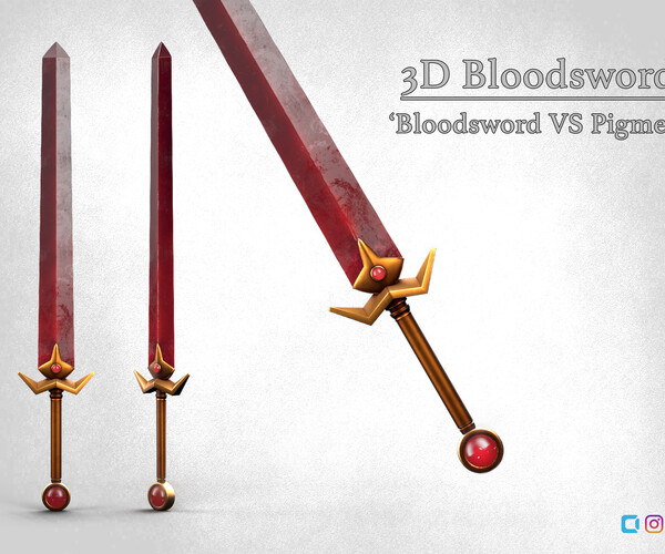 ArtStation - Bloodsword | Game Assets