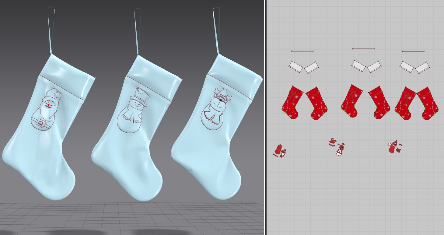 ArtStation - Christmas set | Resources