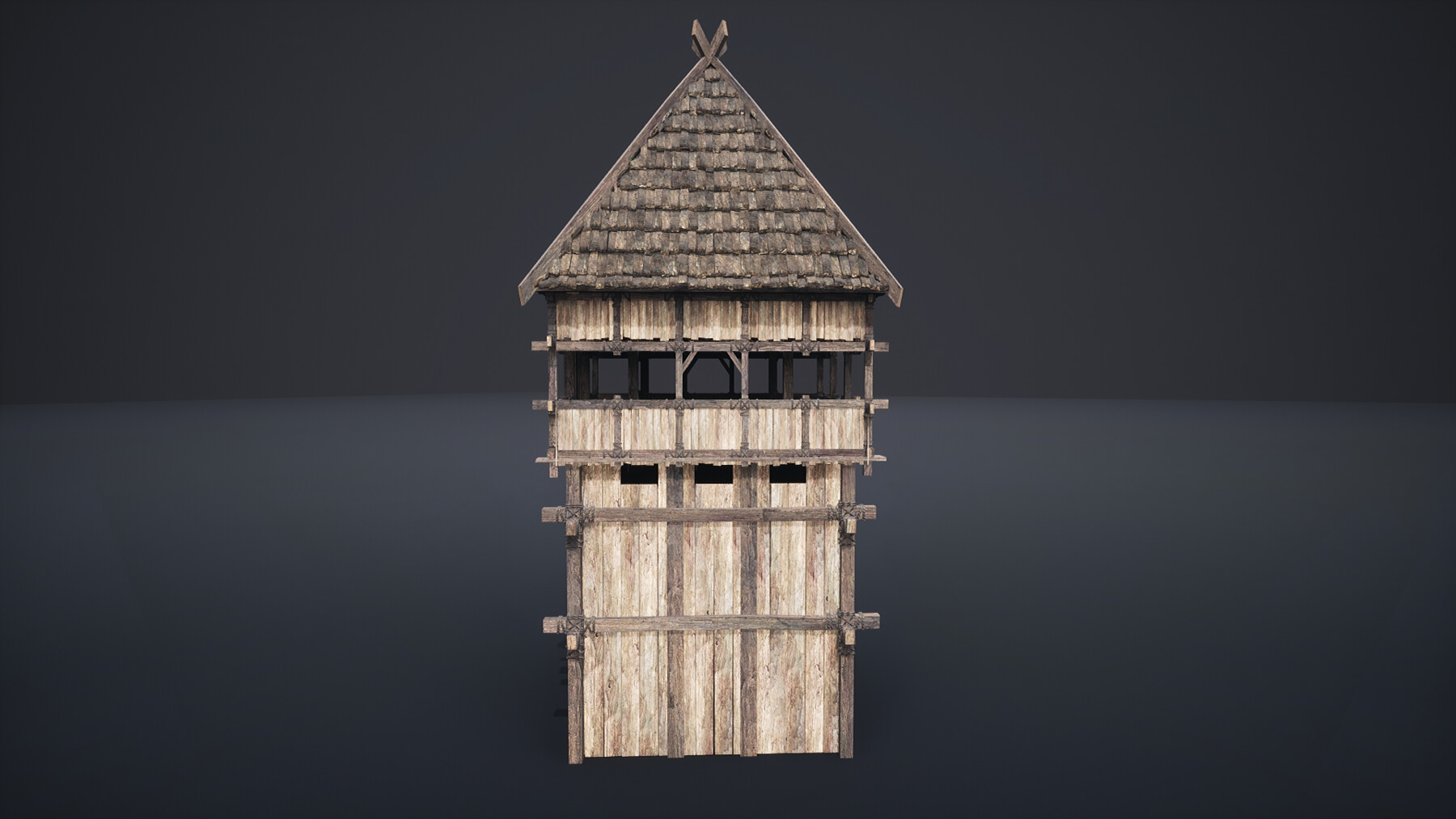 ArtStation - WATCHTOWER PLATFORM MEDIEVAL SLAVIC TOWER VILLAGE COLLECTION AAA | Game Assets