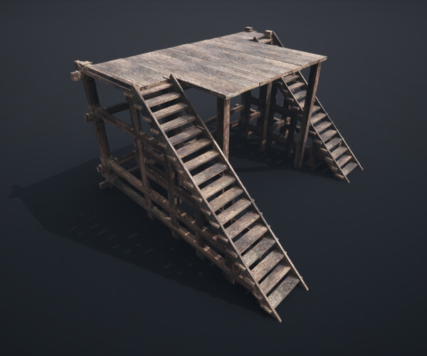 ArtStation - WATCHTOWER PLATFORM MEDIEVAL SLAVIC TOWER VILLAGE ...