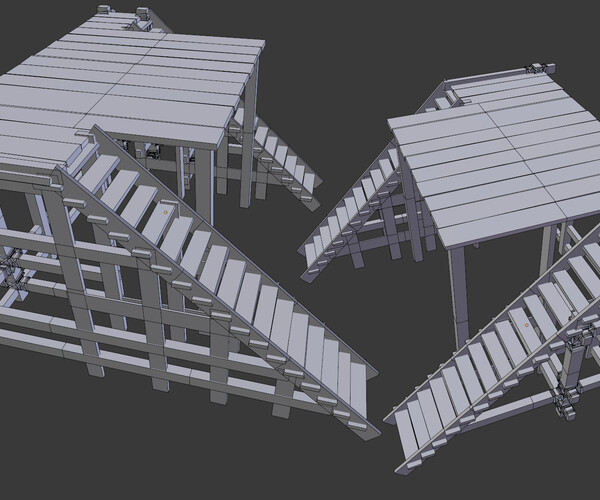 ArtStation - WATCHTOWER PLATFORM MEDIEVAL SLAVIC TOWER VILLAGE ...
