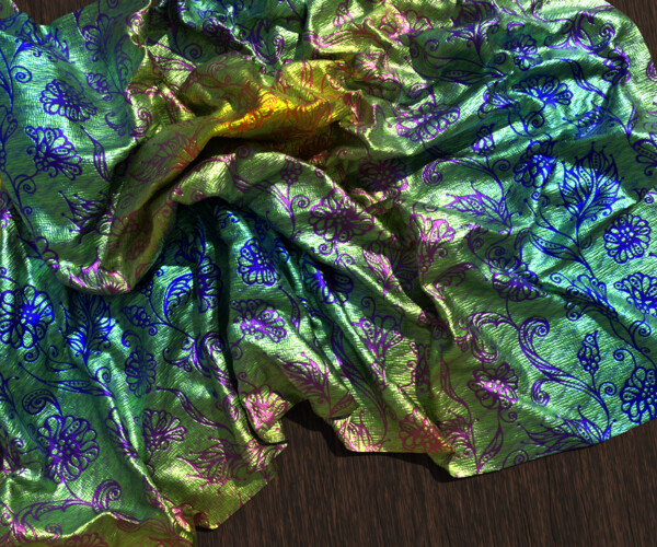 ArtStation - fabric_EMBOSSED SATIN SMART MATERIALS_MARALSAMAEILY | Game ...