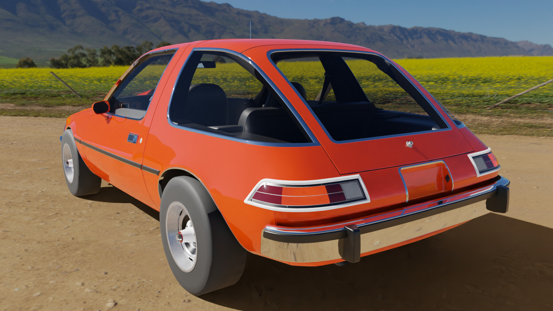 ArtStation - AMC Pacer X with Engine Sounds | Game Assets