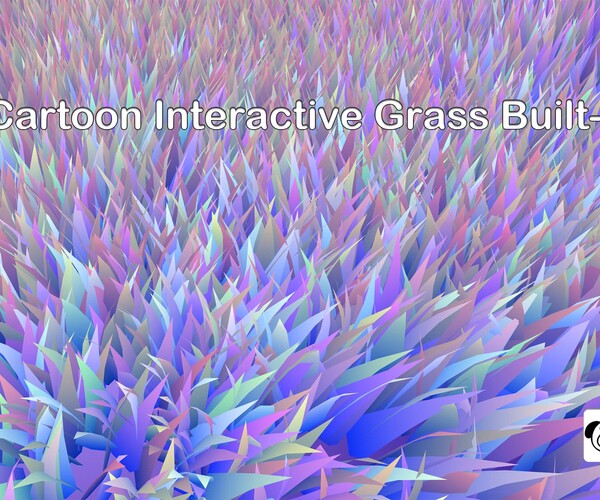 Artstation Unity Shader Cartoon Interactive Grass Built In Game Assets