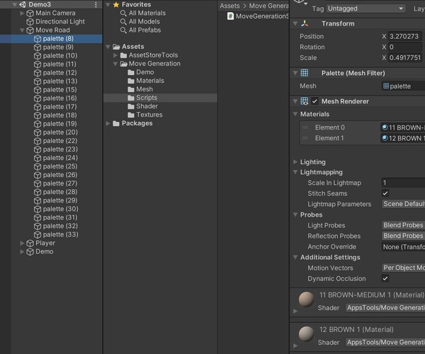 Artstation Unity Shader Move Generation Game Assets