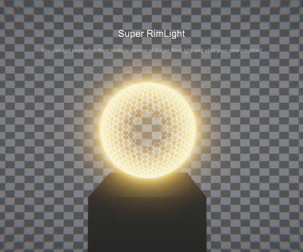 ArtStation - Unity Shader - Super RimLight | Game Assets