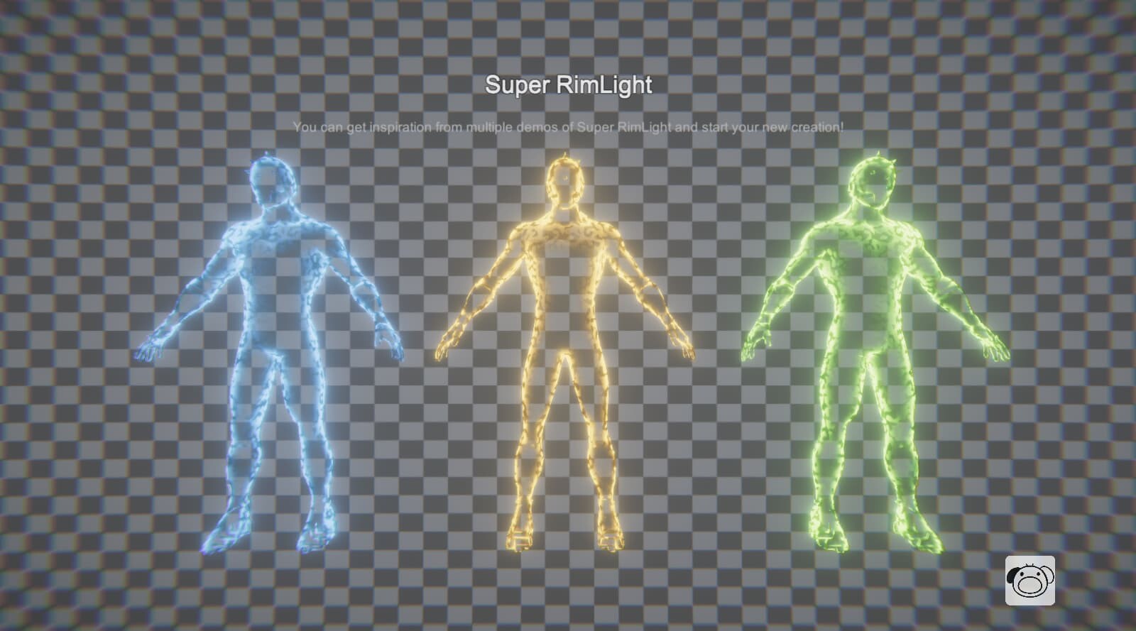 Artstation Unity Shader Super Rimlight Game Assets