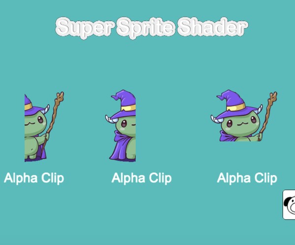 Artstation Unity Shader Super Sprite Shader Game Assets