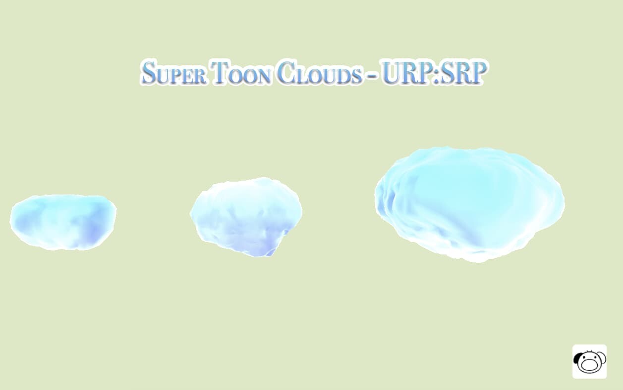 Artstation Unity Shader Super Toon Clouds Urp Srp Game Assets