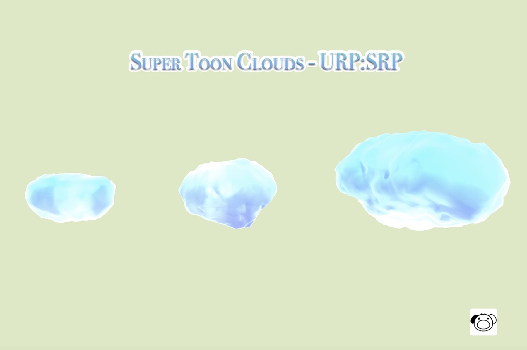 Artstation Unity Shader Super Toon Clouds Urp Srp Game Assets