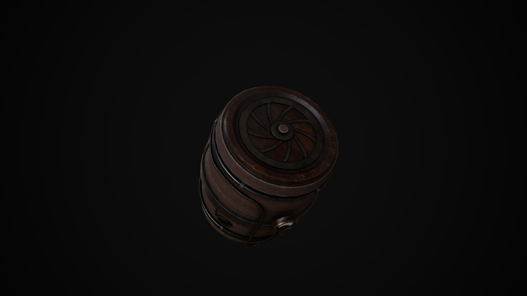 ArtStation - Steampunk Barrel | Game Assets