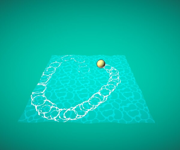 ArtStation - Unity Shader - Toon Interactive Water | Game Assets