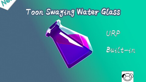 ArtStation - Unity Shader - Toon Swaying Water Glass | Game Assets