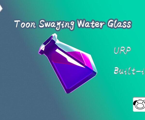 ArtStation - Unity Shader - Toon Swaying Water Glass | Game Assets