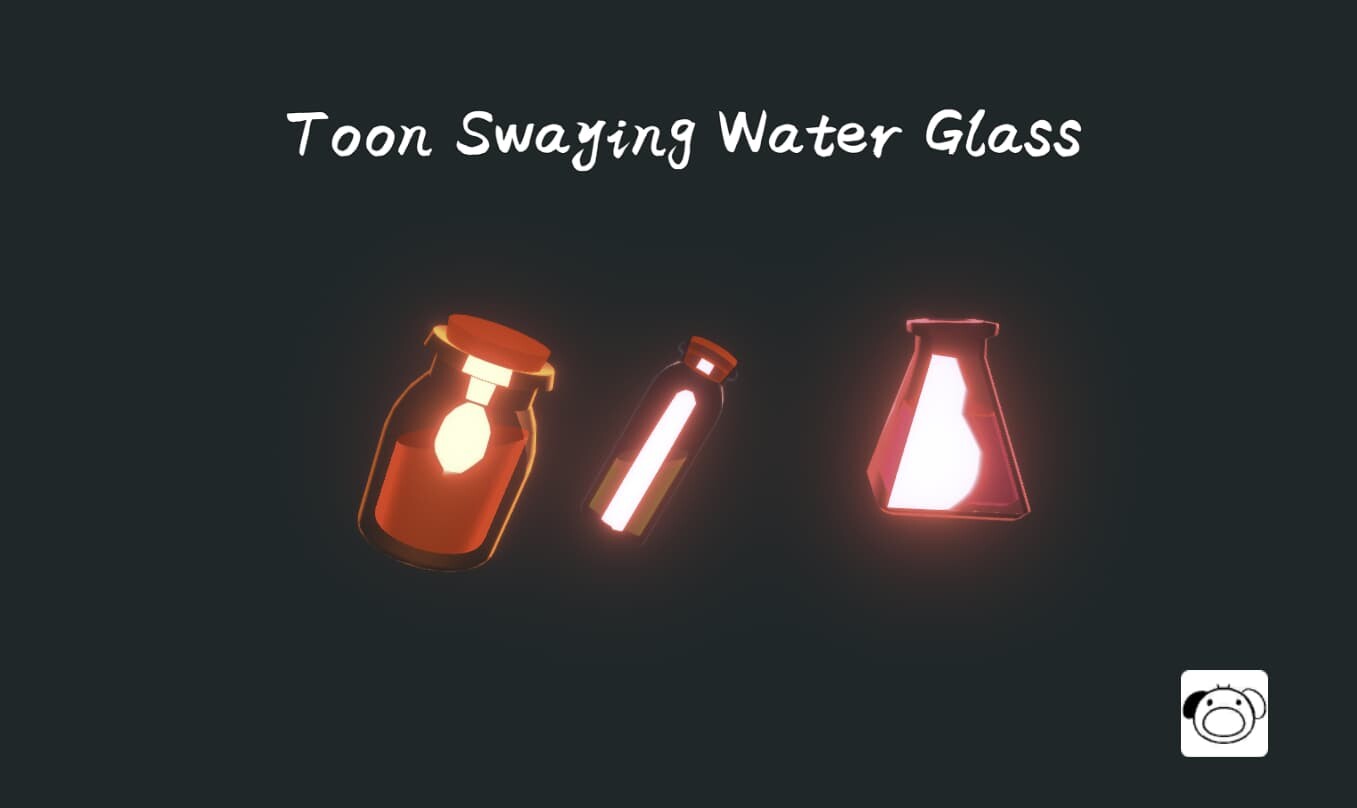 ArtStation - Unity Shader - Toon Swaying Water Glass | Game Assets