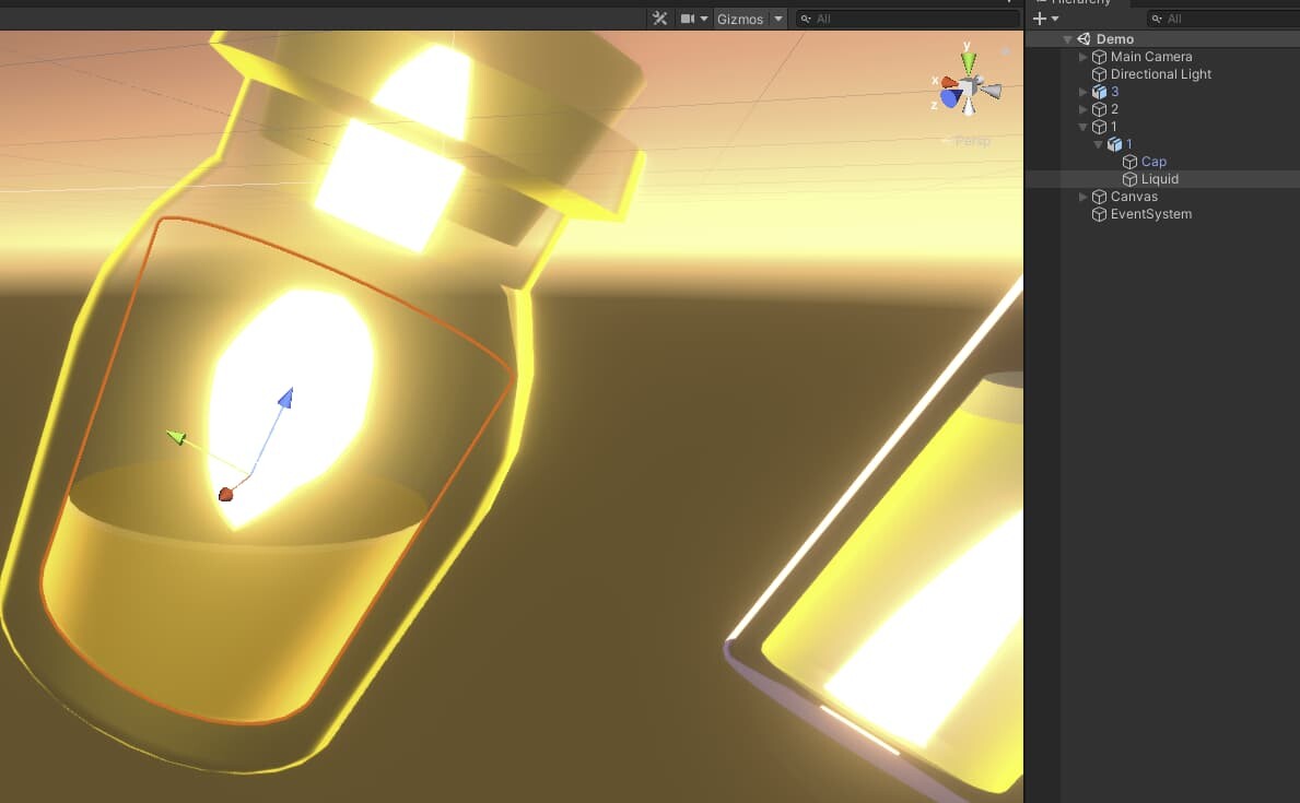 ArtStation - Unity Shader - Toon Swaying Water Glass | Game Assets