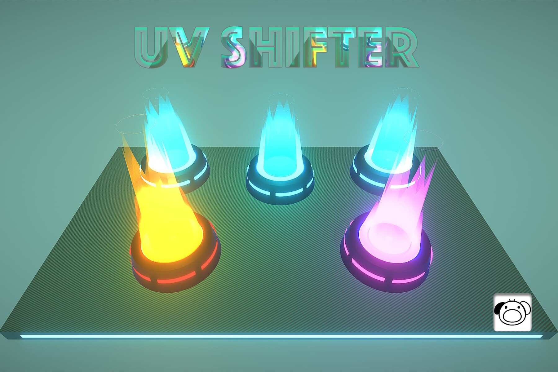 Artstation Unity Shader Vfx Uv Shifter Game Assets