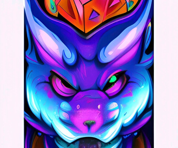 ArtStation - Beast Splatter style +15000 jpg wombo.art pack | Artworks