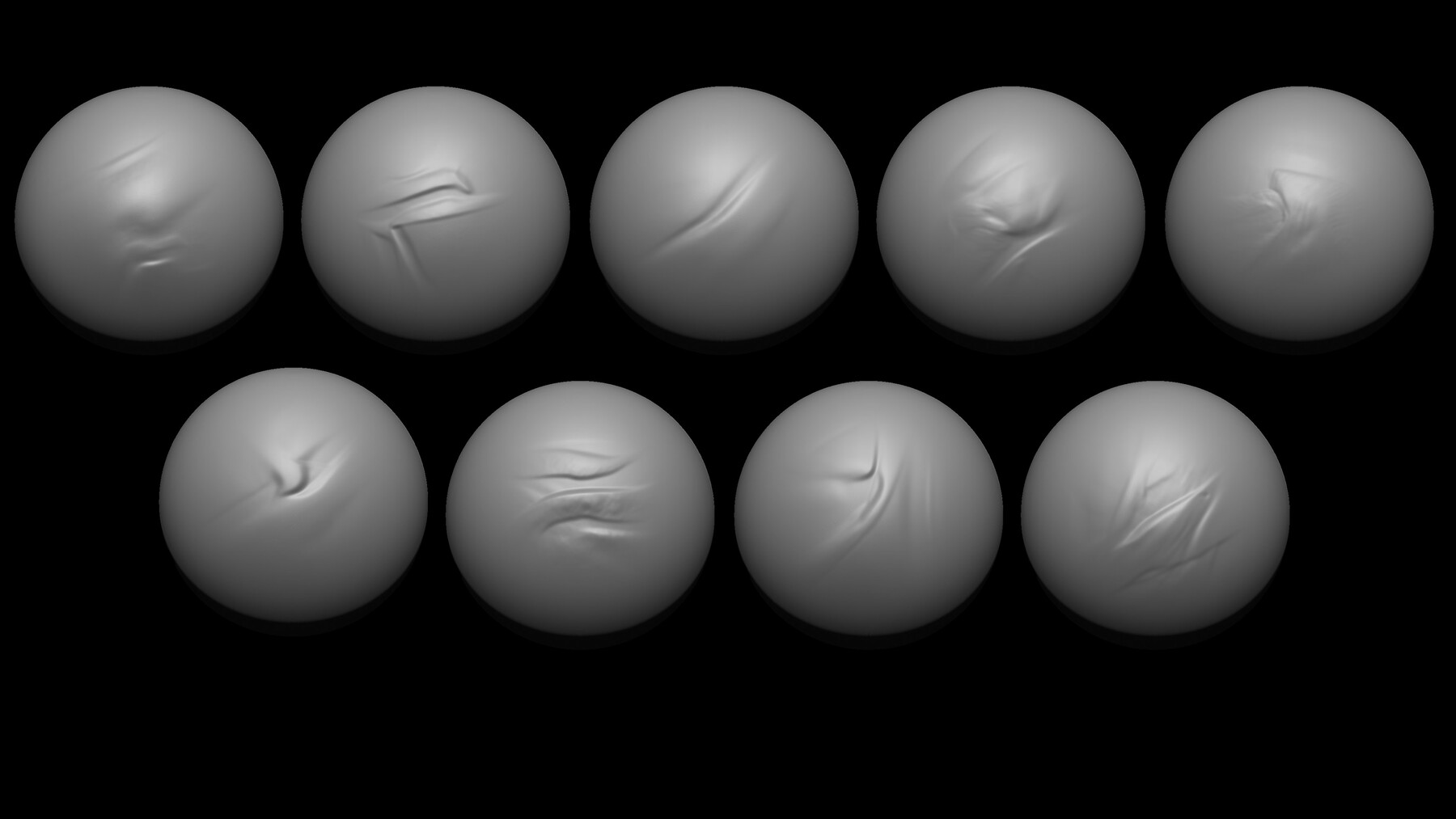 ArtStation - 1000 Alpha Clothes, Wrinklem, Fabric for Zbrush, Blender ...