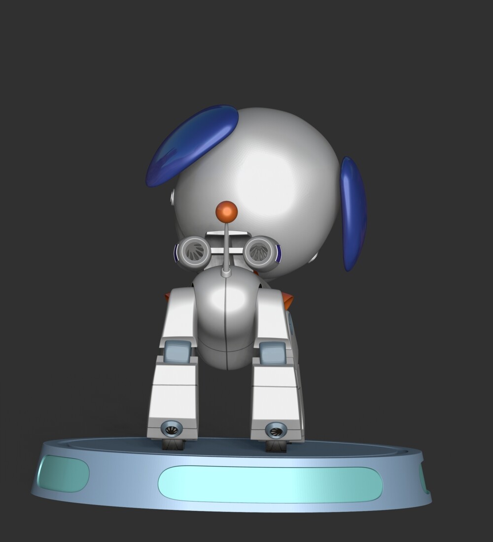 ArtStation - Robo-Dog Paw Patrol | Resources