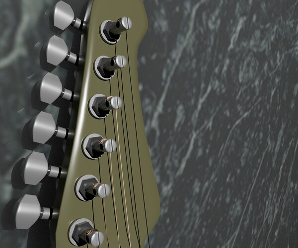 ArtStation - Electric Guitar | Game Assets