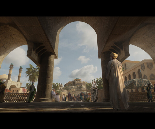 ArtStation - middle east Baghdad kitbash | Resources