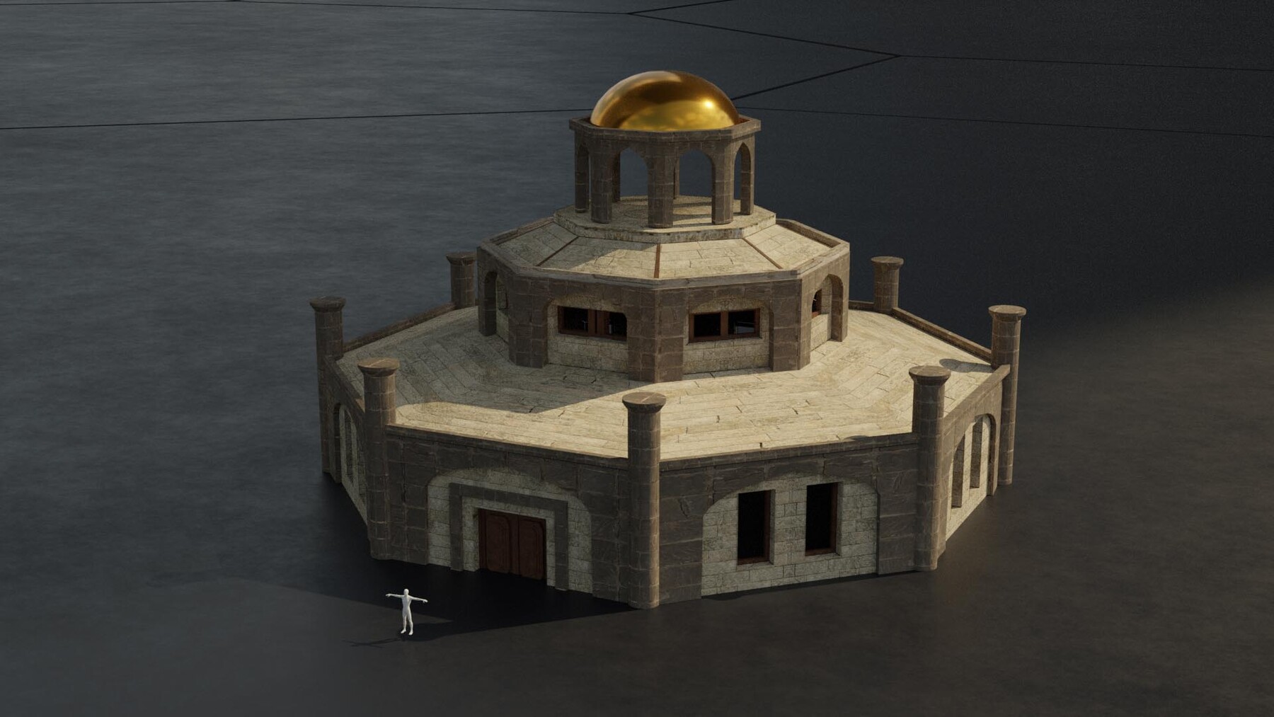 ArtStation - middle east Baghdad kitbash | Resources