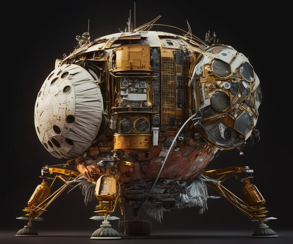 ArtStation - REF PRO - Spaceship - Planetary Lander - 40 Image ...