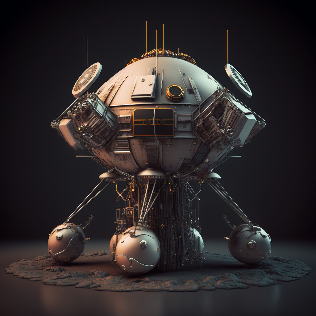 ArtStation - REF PRO - Spaceship - Planetary Lander - 40 Image ...