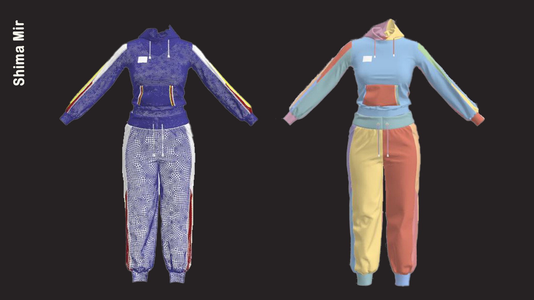 ArtStation - sportswear (ZPRJ , FBX , OBJ , MTL , MAX , TEXTURES ...