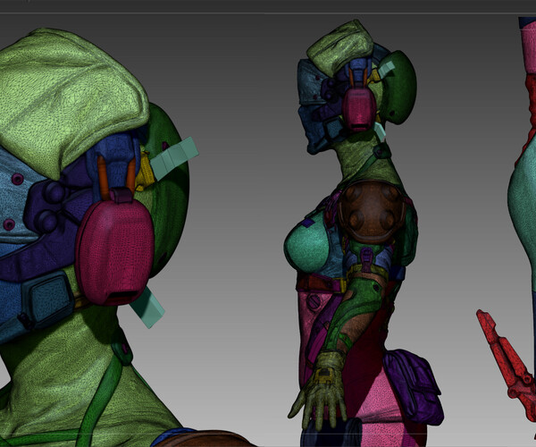 ArtStation - Valac_Tpose_Highpoly | Game Assets