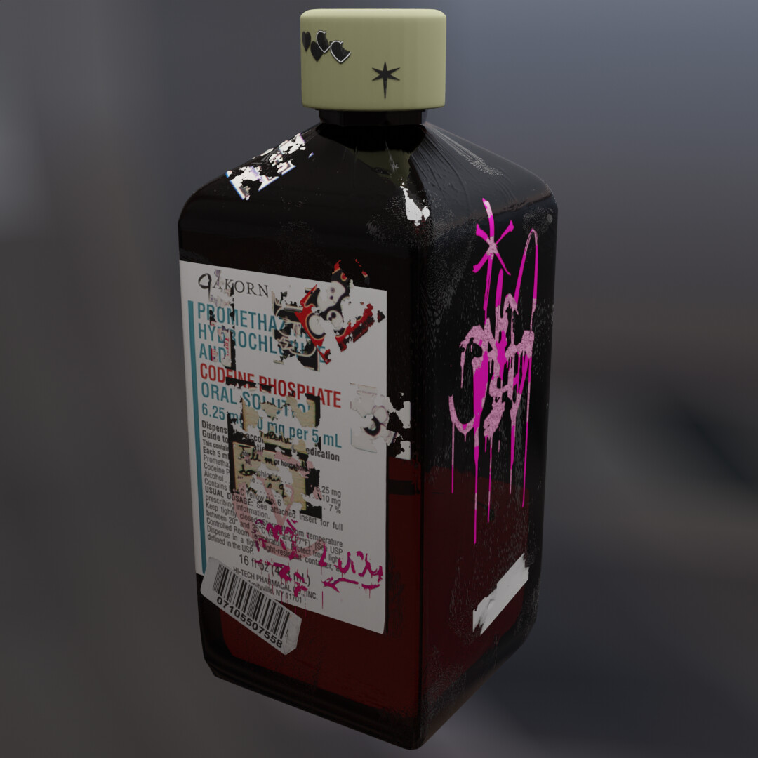 ArtStation - Lean Bottle | Resources