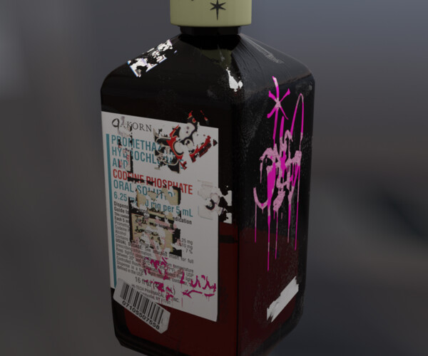 ArtStation - Lean Bottle | Resources