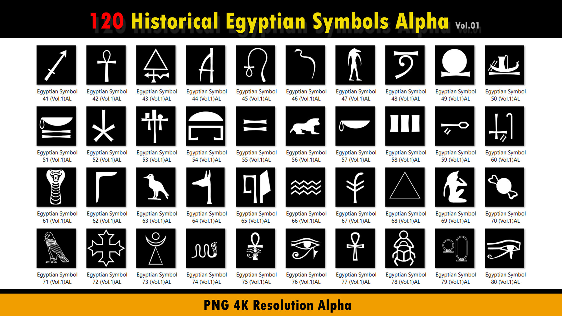 ArtStation - 550 Historical Symbols Bundles - 30 OFF | Brushes