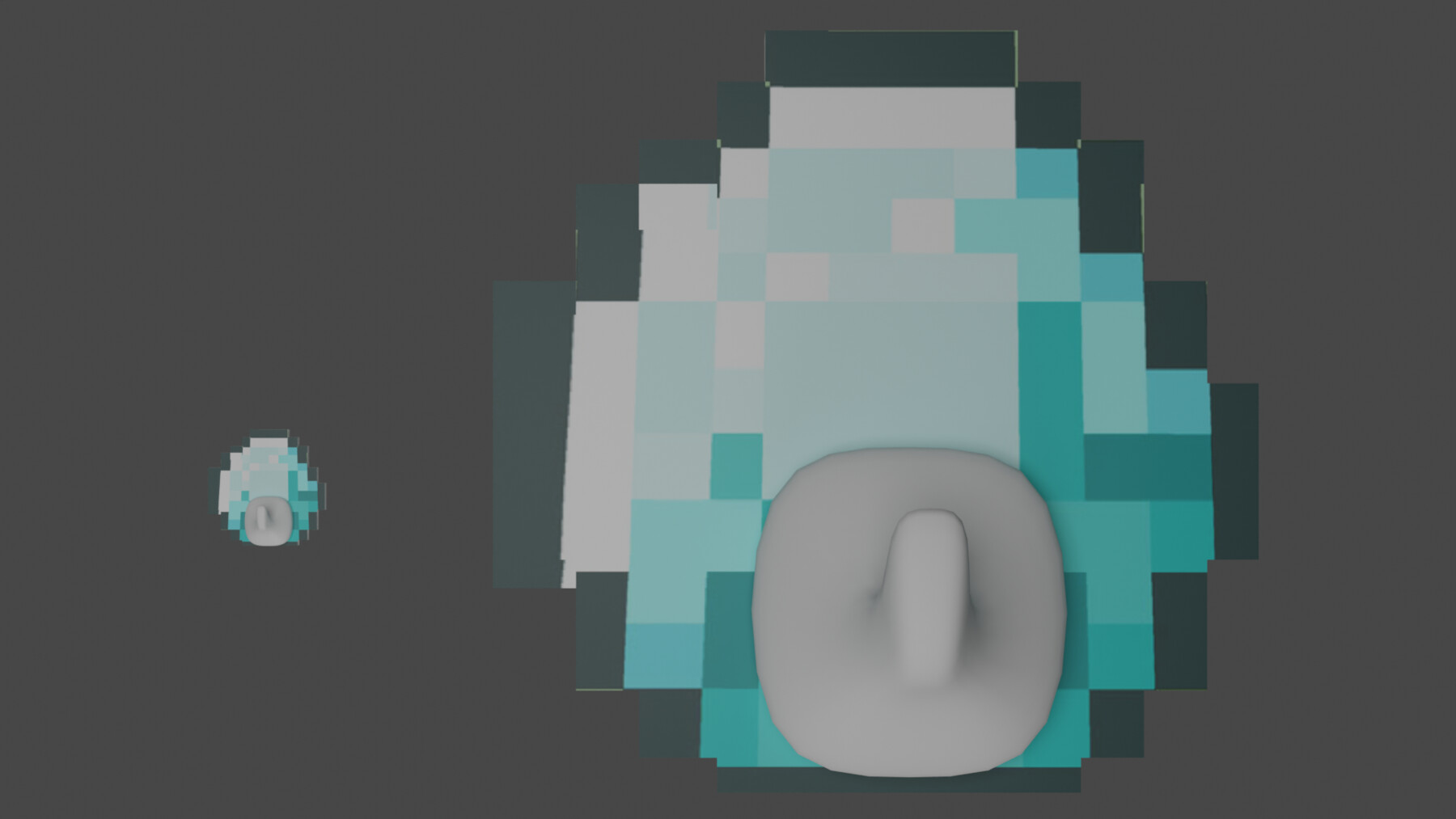 ArtStation - Diamond Towel holder minecraft | Game Assets