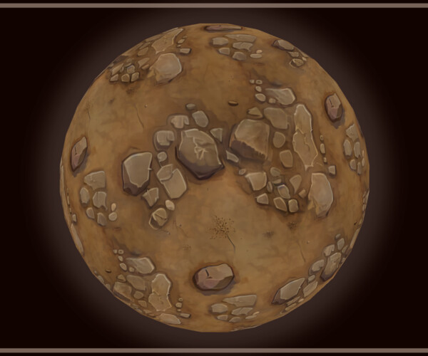 ArtStation - Ground: Earth and Rocks -- 20 TEXTURES -- (Hand-painted ...